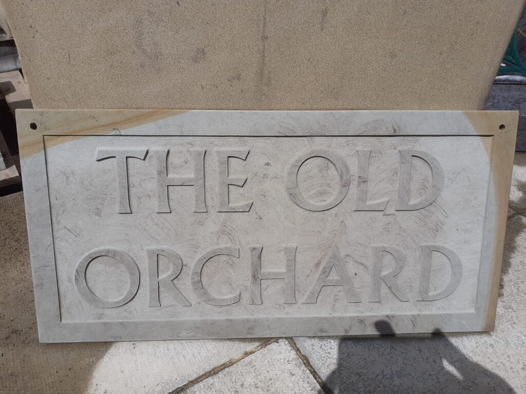 Handmade Bespoke and Custom Stone House Signs - Call Today!